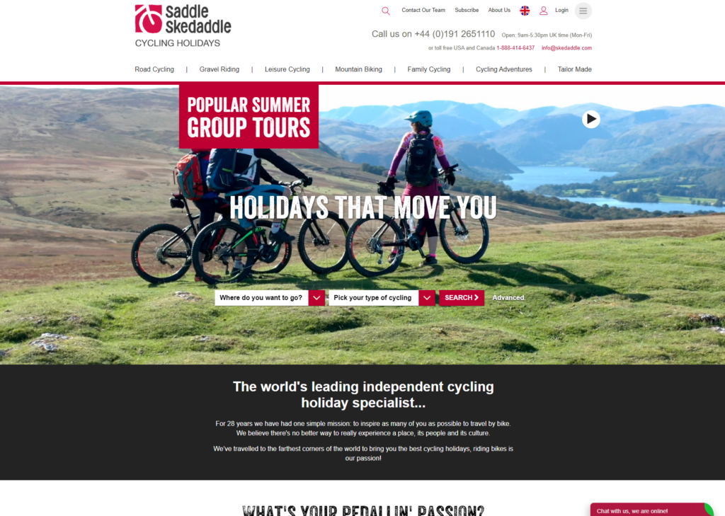 Saddle Skedaddle - Root Solutions Web Design and Development York